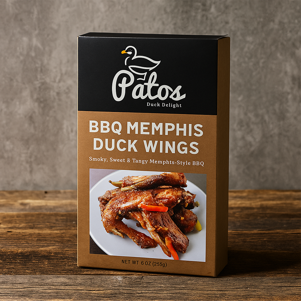 BBQ Memphis Duck Wings – Patos